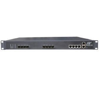8 *GE uplink ports 4 PON ports GEPON OLT with 4 pcs OLT SFP modules