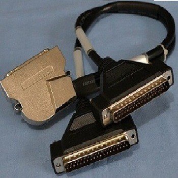 rack mount 32 BNC to 2 M37 interface converter with DB37 MDR68 Cable