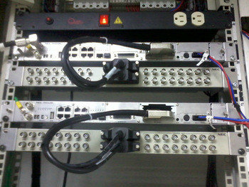 rack mount 32 BNC to 2 M37 interface converter with DB37 MDR68 Cable