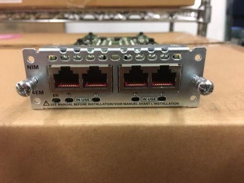 Original new cisco Module NIM-4E/M