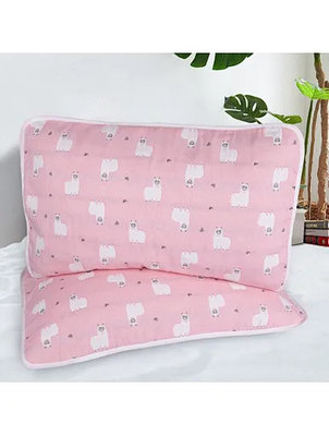 Six Layer Bedroom Bedding Set  Gauze Pillowcase Cute Bedding Sets Pure Cotton Non Slip Single Cotton