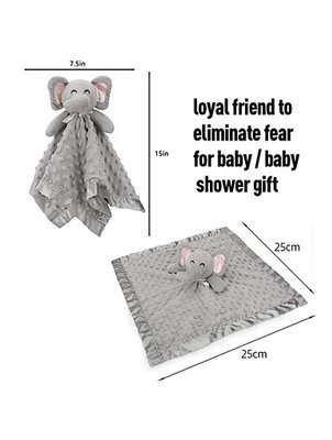 Unisex Soft Security Blanket For Newborn Boys And Girls