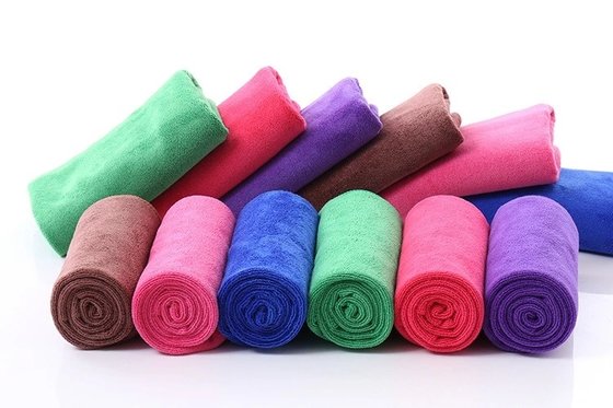 Microfiber Cotton Bath Towel Sets Navy Blue Child  Mini Hand Towels
