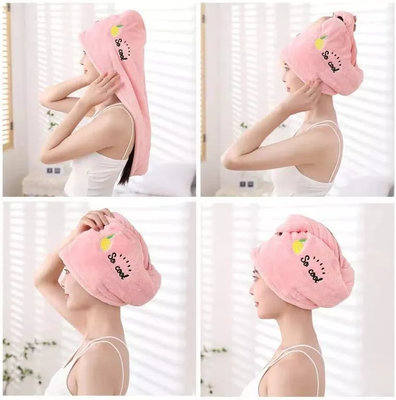 Eco Friendly Hair Shower Towel Quick Drying Microfiber Hair Wrap