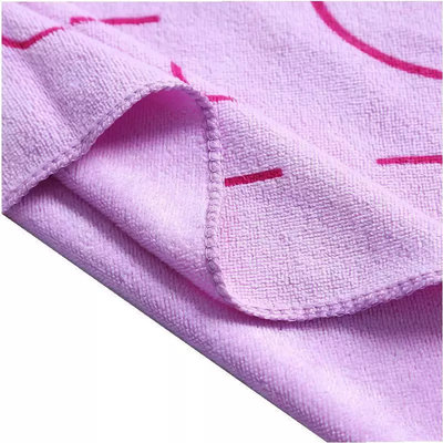 Multipurpose Cotton Bath Towel Sets Super Water Absorption Printed Microfiber