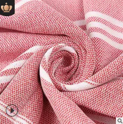 Organic 100% Cotton Beach Towel Custom Turkish Large Striped Beach Towel Quick Dry