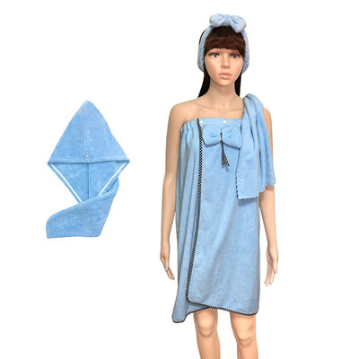 Customized Wearable Magic Super Soft Super Absorbent Quick Dry Robe