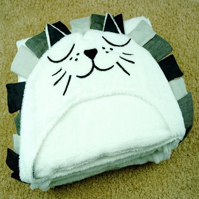 High Expectation Custom Bamboo Cup Baby Cup Viable Different Animal Shape Big Expectation Hooded Towel