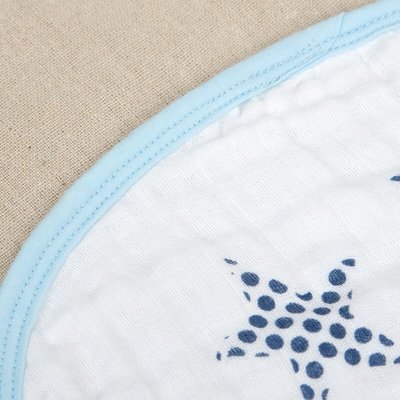 Water Absorbent Newborn Wash Cloth Custom Six Layer Super Soft