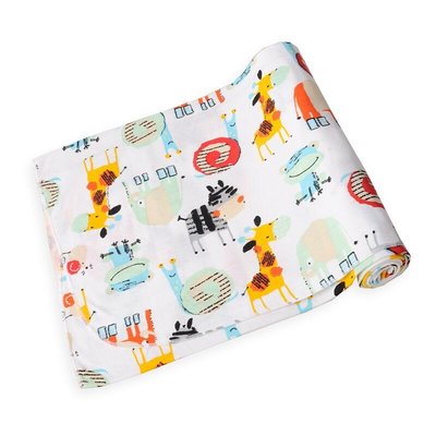 Muslin Swaddle Blankets Soft Muslin Neutral Receiving Blanket for Boys and Girls