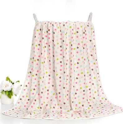 Dyeing Printed Newborn Swaddle Blanket Quick Dry Cotton Fabric