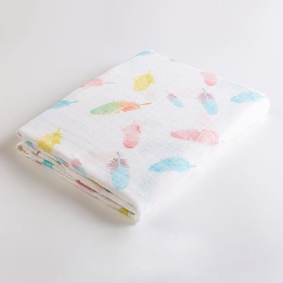 Infant Bamboo Newborn Swaddle Blanket Quick Dry Reusable Washable