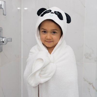 Cute Animal Design Kids Bath Towels Quick Dry 35&quot;x35&quot; All Season