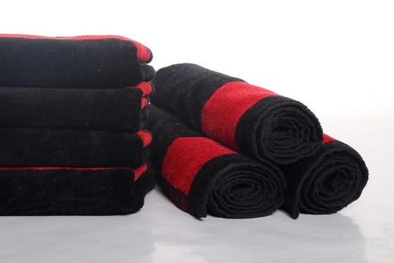 Jacquard Sport Sweat Towel Quick Dry Water Absorbent Plain Dyed Pattern
