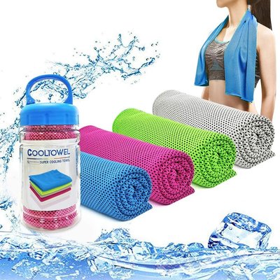 Microfiber Sport Sweat Towel Quick Dry PVA Highly Cooling Water Absorbent
