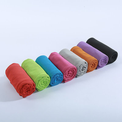 Rectangle Quick Dry Silicone Warm Sleeve Fitness Outdoor Cool Gym Towel