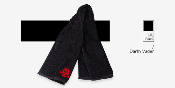 Quick Dry Custom Cotton Sport Sweat Towel Fingertip Embroidery