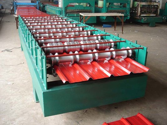 Roof Use Double Layer Corrugated Profile Steel Roofing Sheet RollForming Machine Roof Tile Making Machine Price