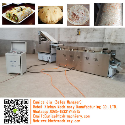 Automatic Arabic Pita Roti Tortilla Chapati Flat Bread Making Machine