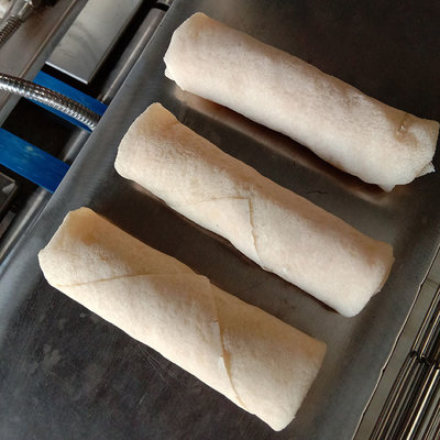 Automatic Spring roll making machine  Spring Roll Wrapper Making Machine