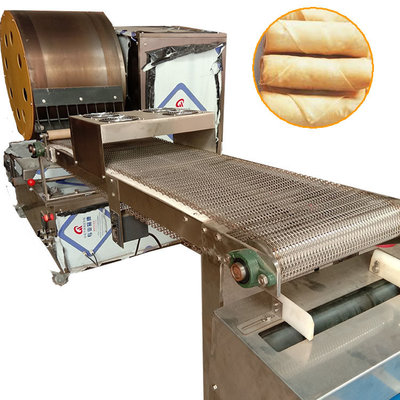 High capacity lumpia machine for spring roll maker 3000pcs/h lumpia and spring roll machine