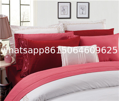 Chakras Energetic Sheet Set 6pcs Polyester Cotton Bedding Set with Embroidery