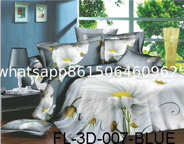 3D Printed Sheet Set 200TC Bedsheet