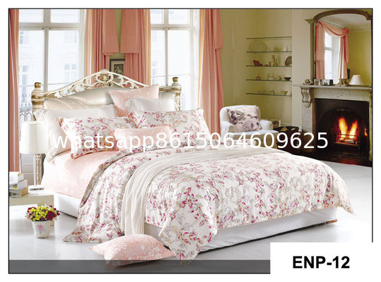 Pigment Printed Sheet Set Cotton Bedding Sheets