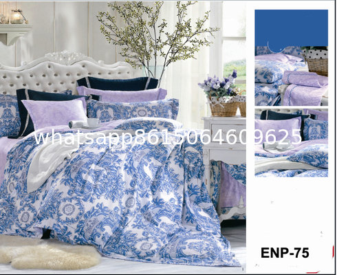 Pigment Printed Sheet Bedding Set 100% Polyester Duvet Cover