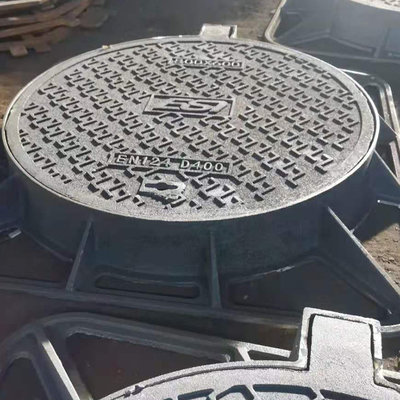 Cast iron manhole cover and frame and gully grating EN124