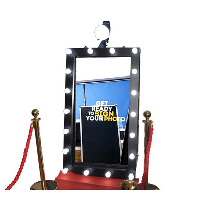 high quality 55" instant green screen photo booth buy a photo booth machine