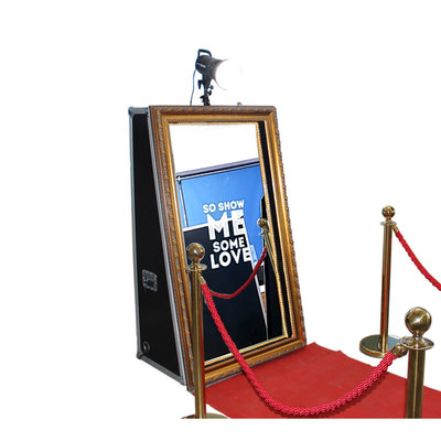 Hot Sale Infrared Frame 55 inch Selfie Magic Touch Screen Mirror me Photo Booth