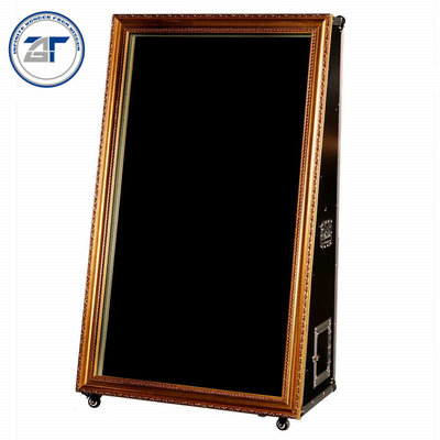 Wide-View Camera Kiosk, Portable Instant Photo Printer, Selfie Machine Kiosk