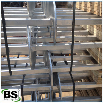 square solid Steel galvanized thread rod manufacture helical piles