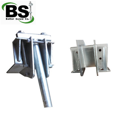 Standard-Duty Underpinning Brackets for Helical Pile Foundation System
