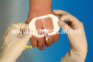 China Transparent waterproof PU film dressing PU wound dressing supplier