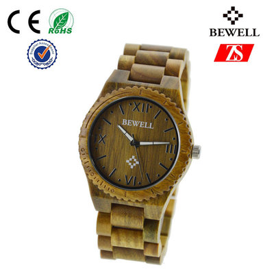 Luxury Japanese Movement KOA / Bamboo Wooden Watch For Gentleman