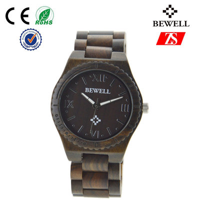 Luxury Japanese Movement KOA / Bamboo Wooden Watch For Gentleman