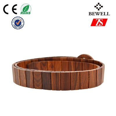 Vogue Handmade Wood Accessories , Waterproof Natural Wooden Belt