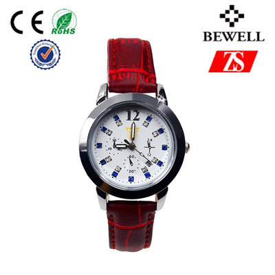 Bewell Zinc Alloy Watches For Girls And Boys With Custom Logo