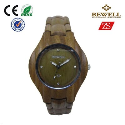 Personalized Ladies Wooden Watch For Souvenir Gift , Handmade Wood Watches