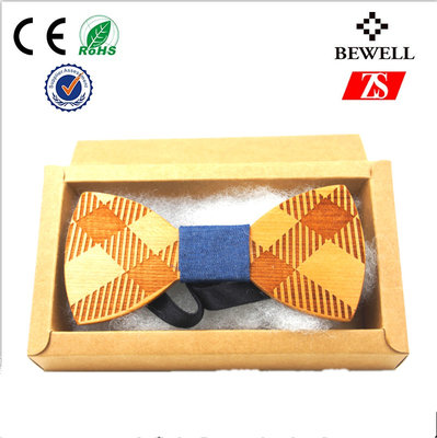 Vogue Handmade Wood Woven Tie Accessories For Male / Female