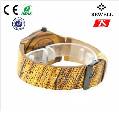Zebra Wooden Wrist Watch For Man