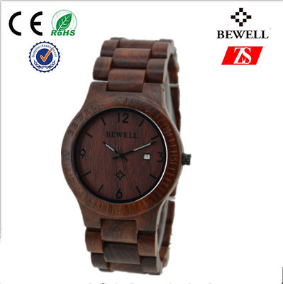 Custom Handmade Quartz Wood Watch