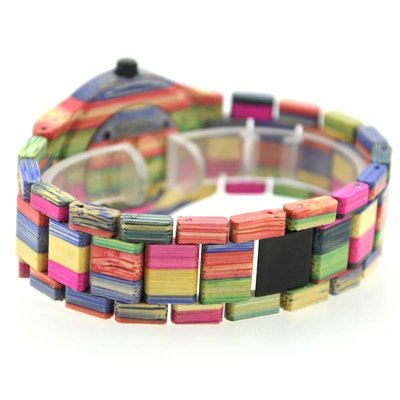 Unisex Wooden Quartz Watch Bamboo Band