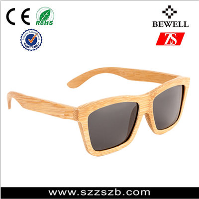 Eco - friendly Wood Frame Sunglasses With Polarized TAC Lens