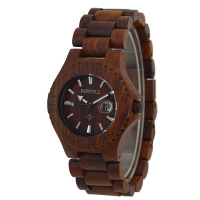 Red Sandalwood Wooden Wrist Watch / Wooden Womens Watch