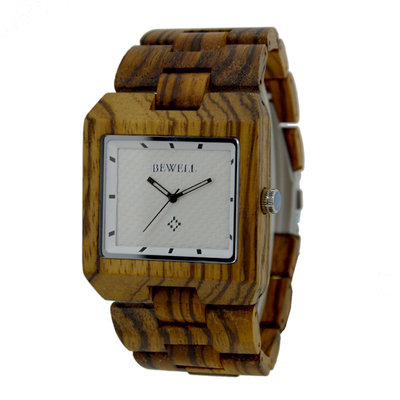 Zebra Wooden Watch for Man , handmade wooden watches for promotion