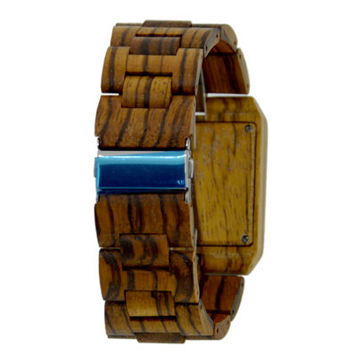 Zebra Wooden Watch for Man , handmade wooden watches for promotion