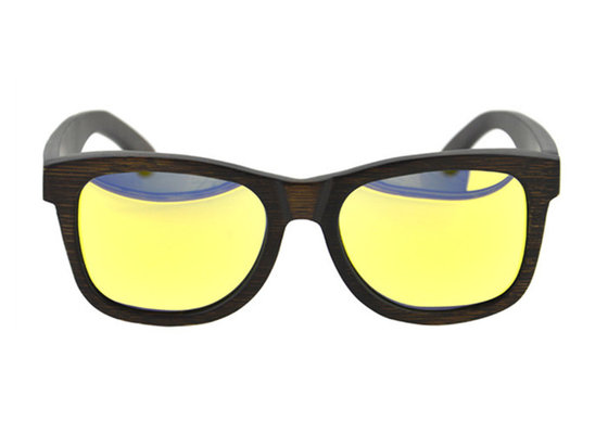 Women eco friendly sunglasses with wooden frames for Gift Promotion